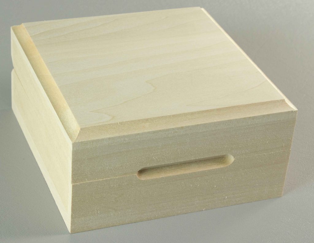 5″ X 5″ Classic Box - My Chip Carving