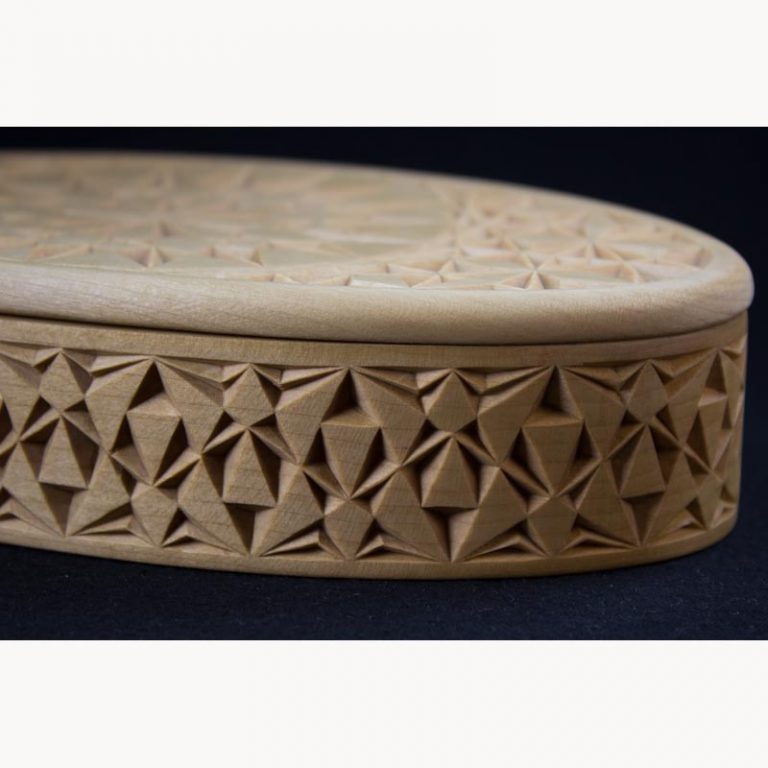Oval Box - My Chip Carving