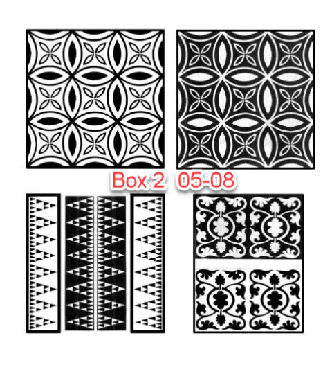 Positive Negative Image Course - 5 Boxes to choose from - My Chip Carving